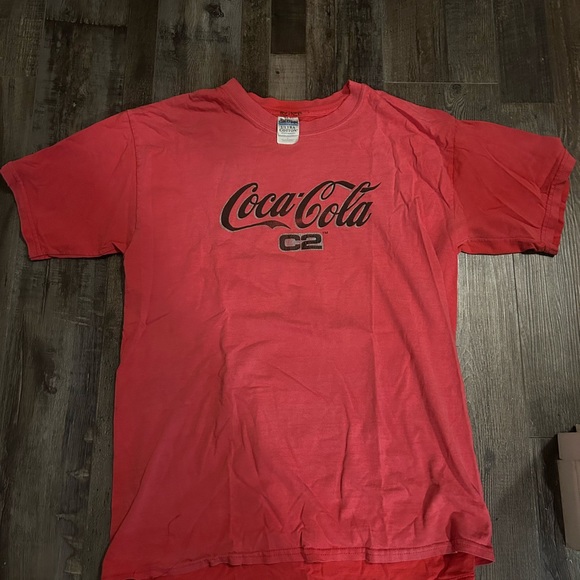 Shirts | Vintage Coca Cola C2 Shirt With Back Graphic Size Large Fits ...